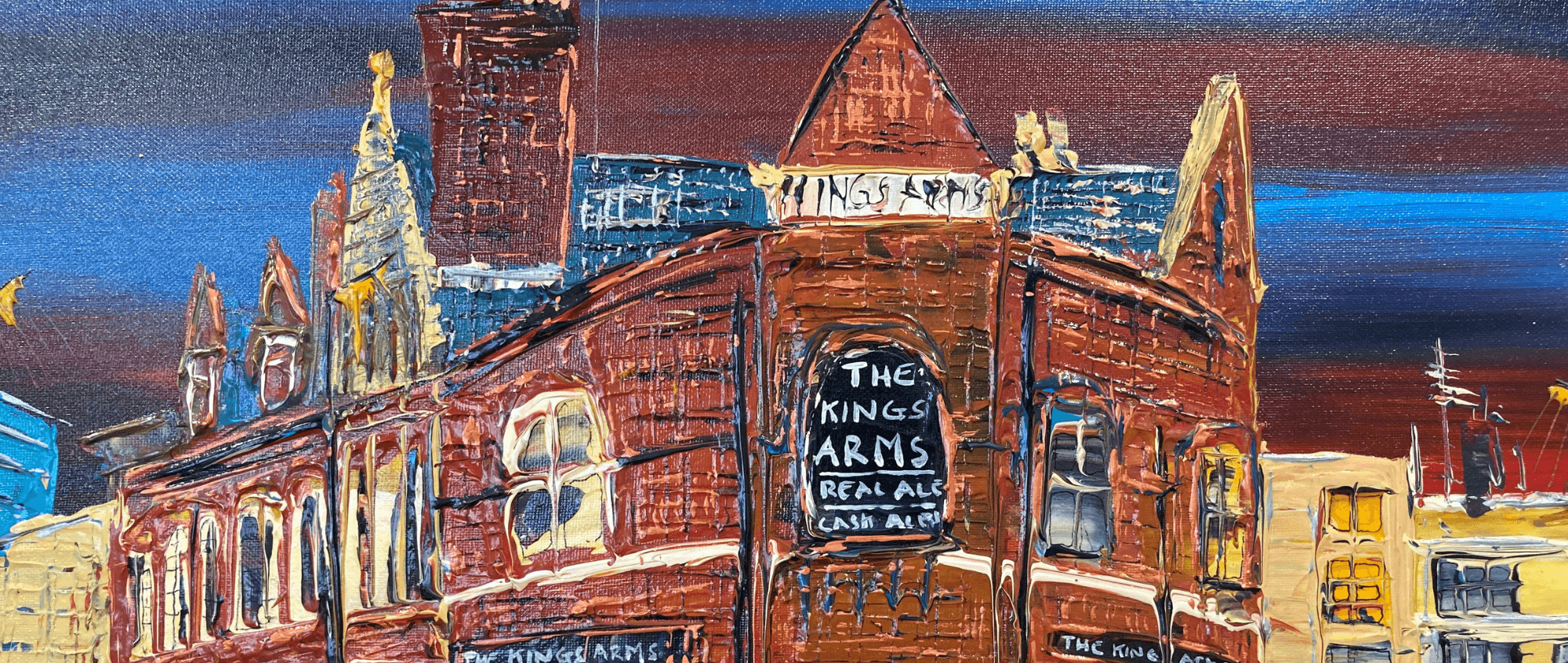 Andrew Alan Matthews Painting Demonstration - Salford Museum & Art Gallery