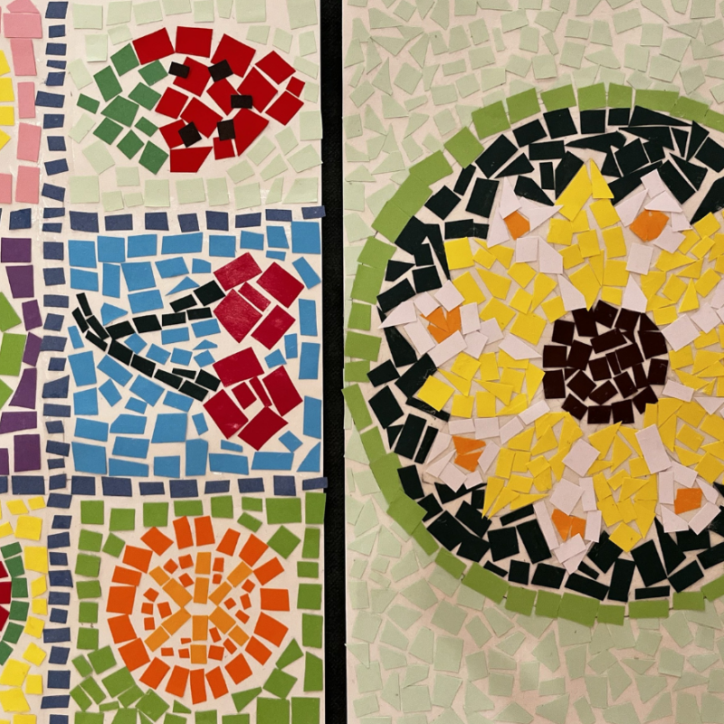 Paper Mosaics - Salford Museum & Art Gallery